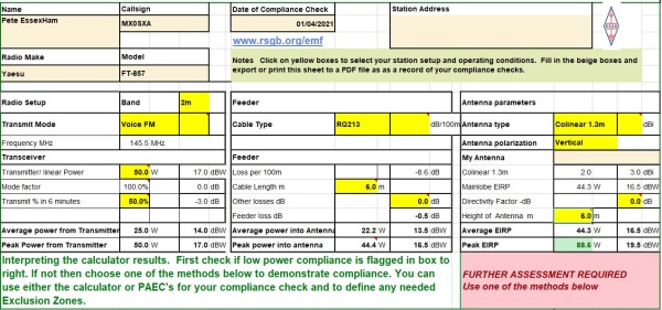 Getting Started: EMF Assessment | Essex Ham